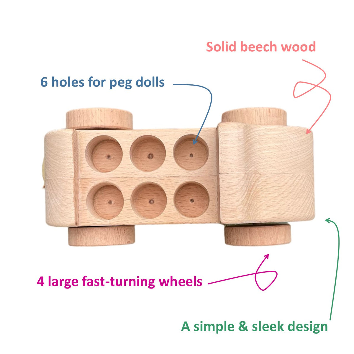 Peg Doll Car [LIMITED EDITION] – My Felt Story